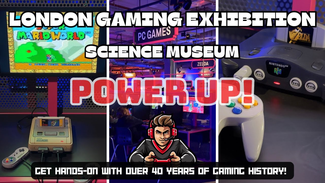 Power Up | London Video Game Exhibition | Science Museum - YouTube