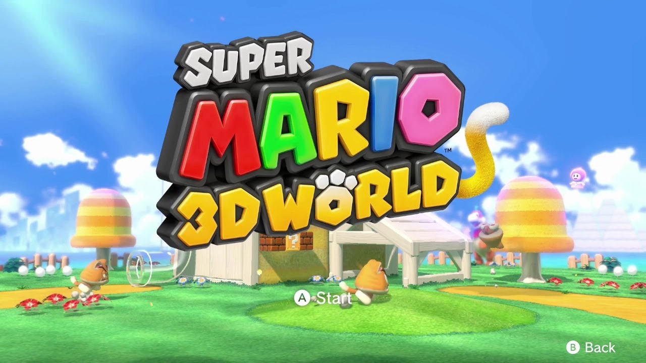 Super Mario 3D World Main Menu Theme - YouTube