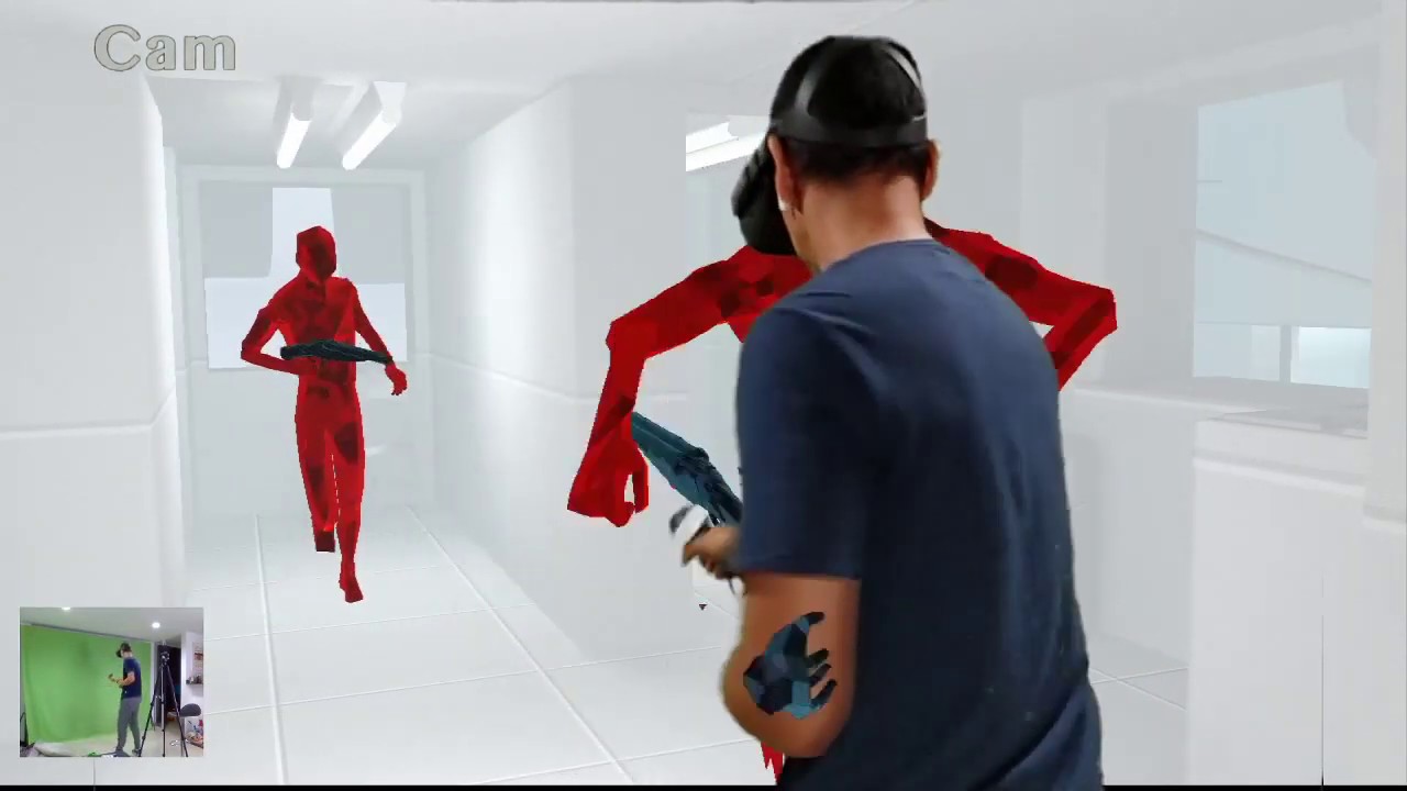 Oculus Quest Mixed Reality Capture - Super Hot VR - YouTube