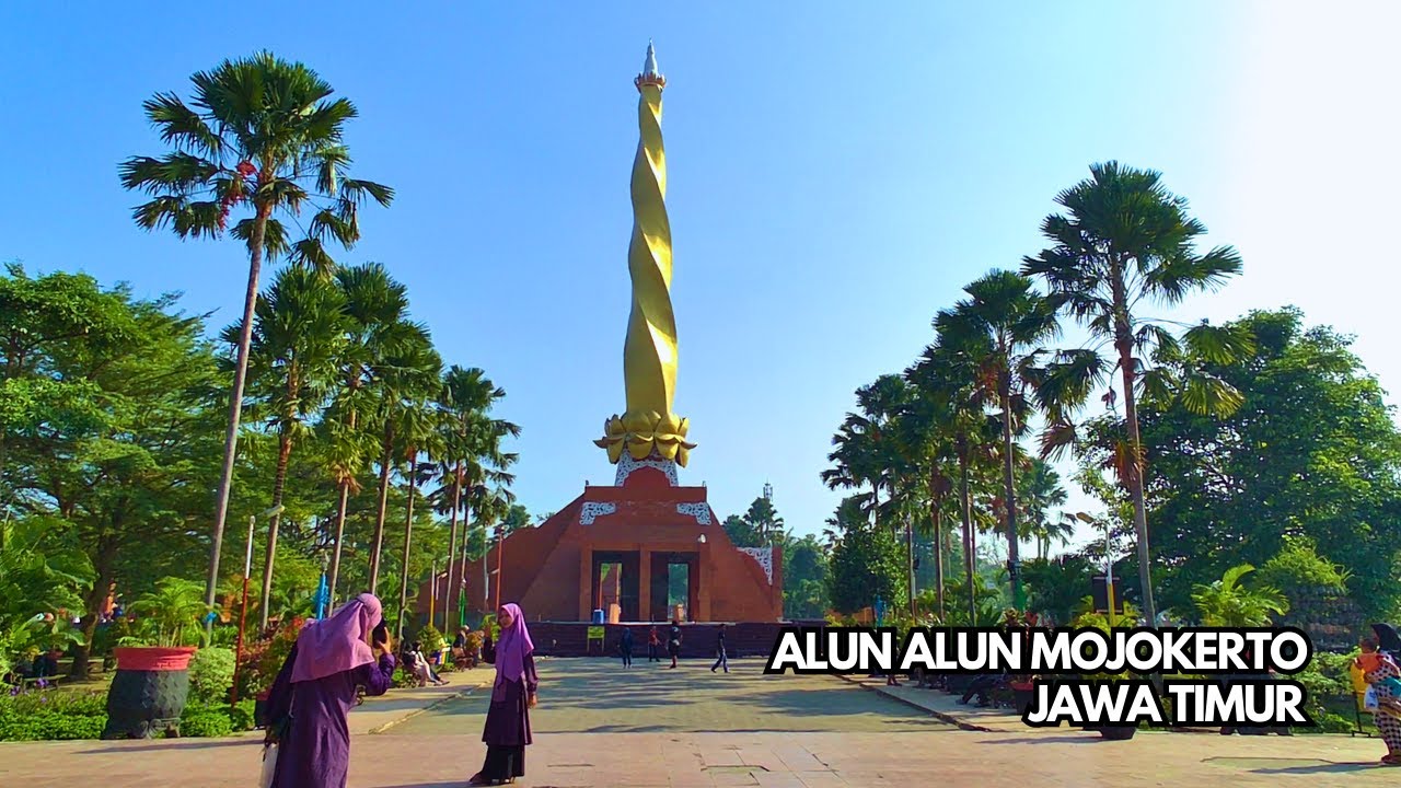 Alun Alun Kota Mojokerto Terbaru Yang KEREN !!! - YouTube