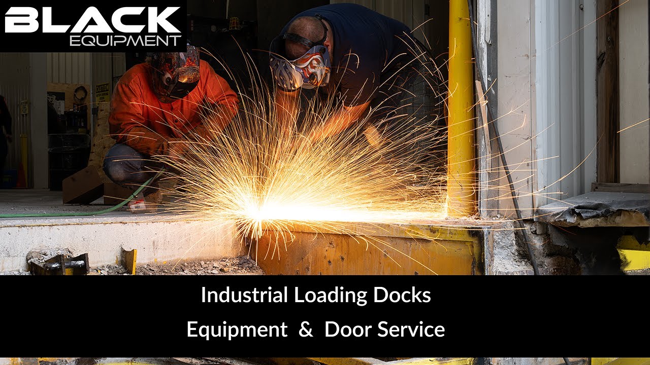 Industrial Dock Leveler Replacement - Black Equipment - YouTube