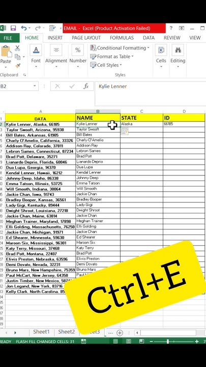 how to data divide column in Excel. data split column wise in Microsoft Excel. - YouTube