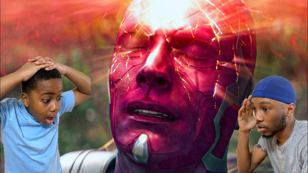 Scarlet Witch Kills Vision *REACTION* Vision Death Scene | Avengers ...