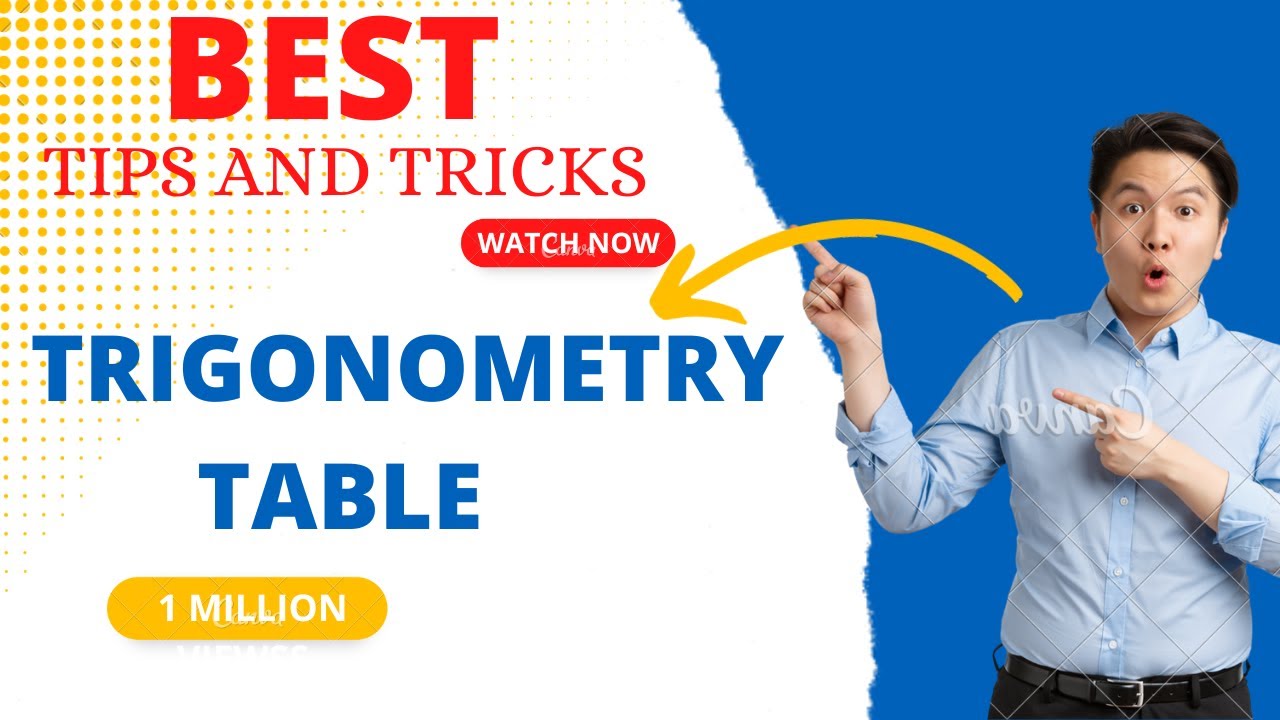 What is TRIGONOMETRY/ trigonometry best trick / trigonometry table ...