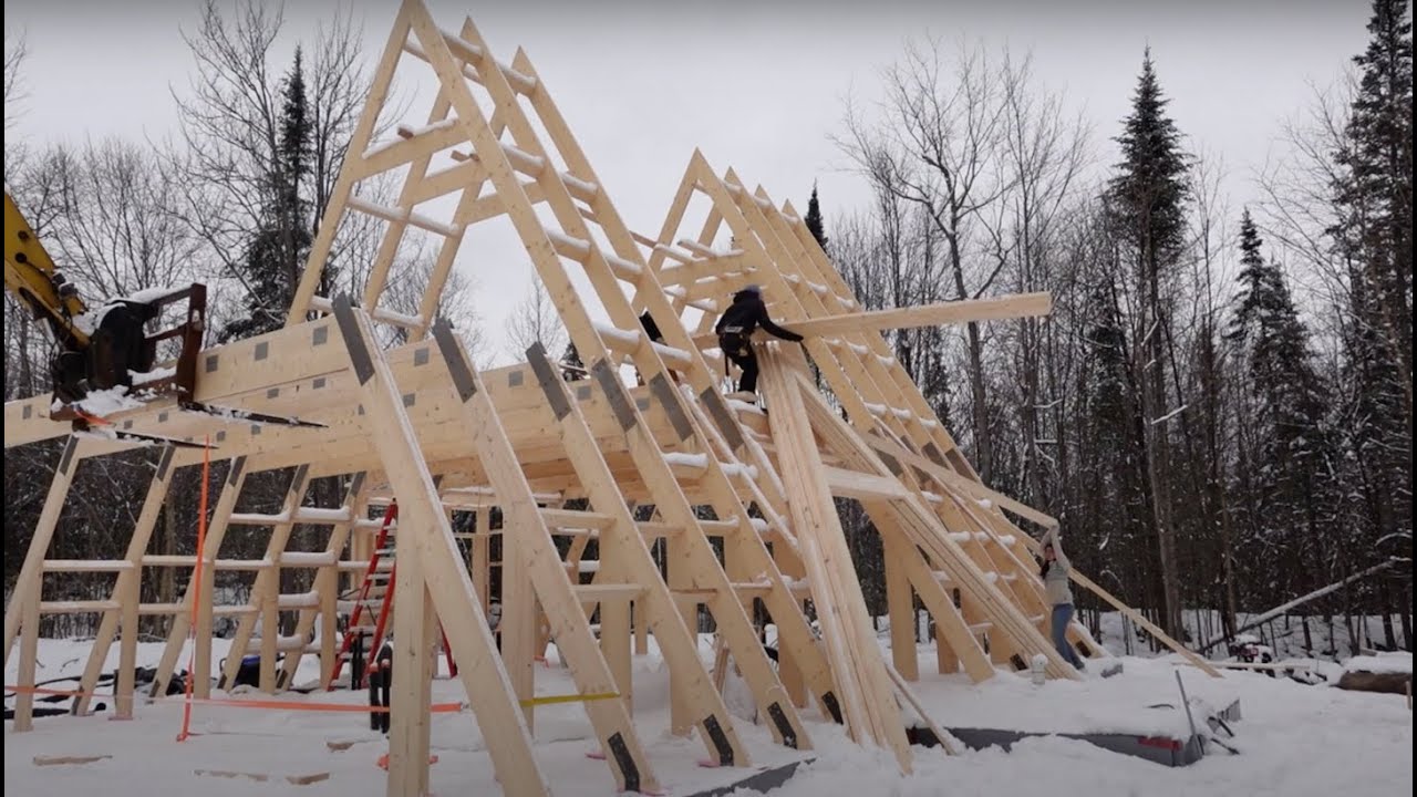 What Happens When You DIY Your Own A-Frame House - We're Raising the ...