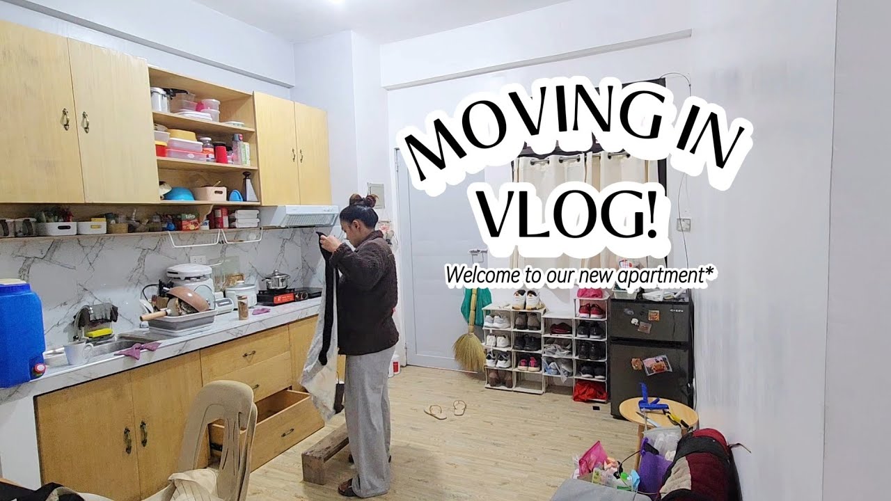 Vlog 2024| Moving into new Apartment vlog🧳 (again)🏡 moving progress ...