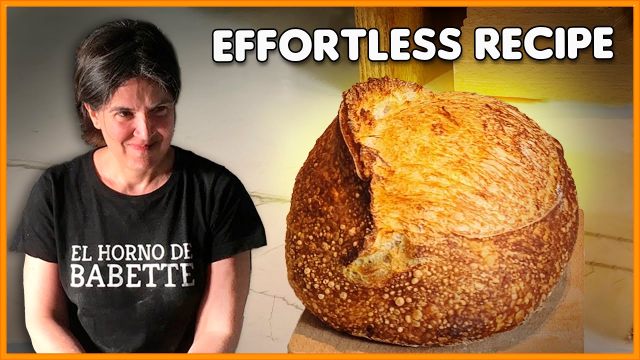 The easiest no-kneading bread recipe in the world with Beatriz from "El ...