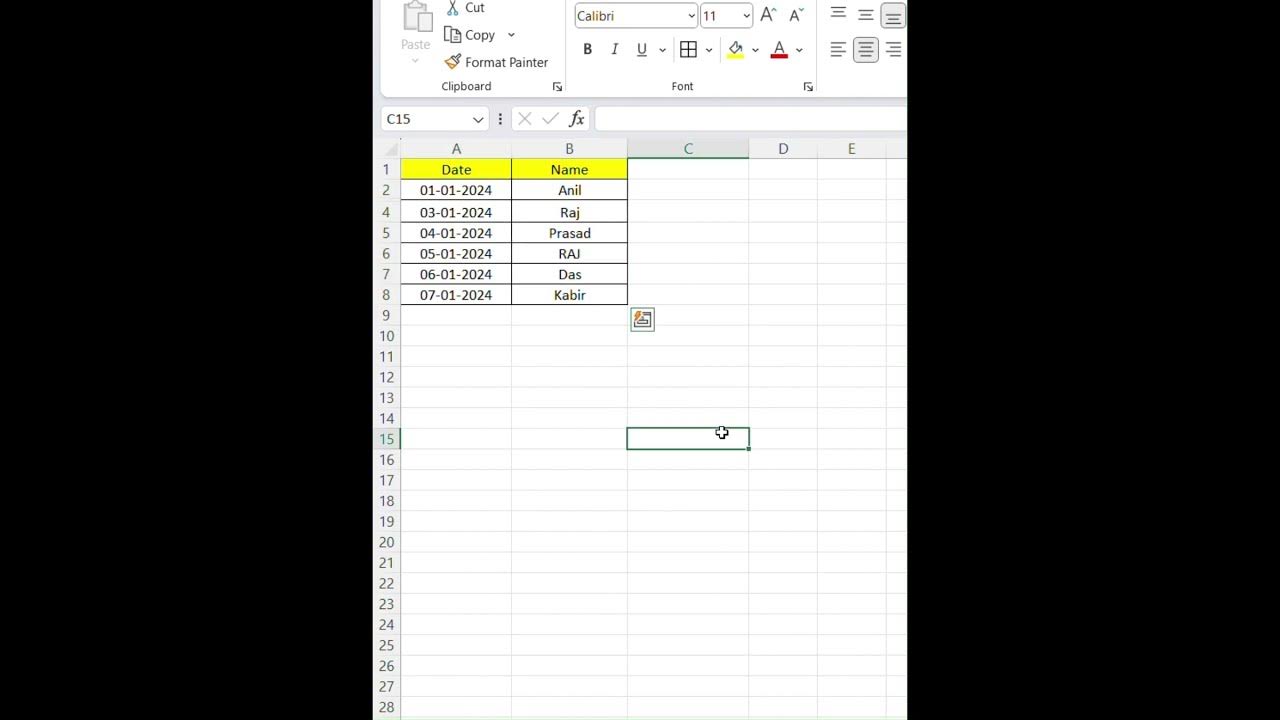 Excel Interview Question - YouTube