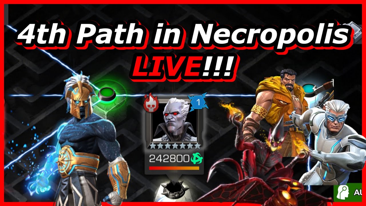 My 4th Path in Necropolis LIVE!!! Marvel Contest of Champions - YouTube