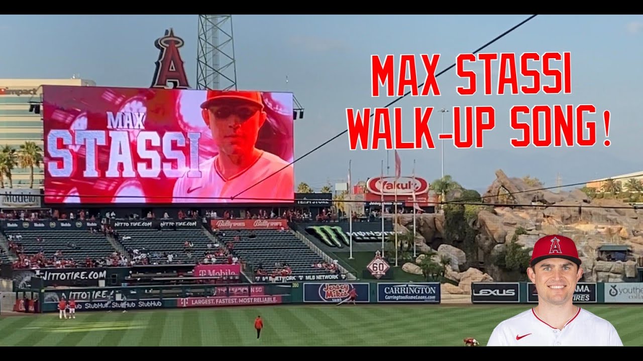 2021 MAX STASSI Walk-Up Song! | 2021 Angels Baseball - YouTube