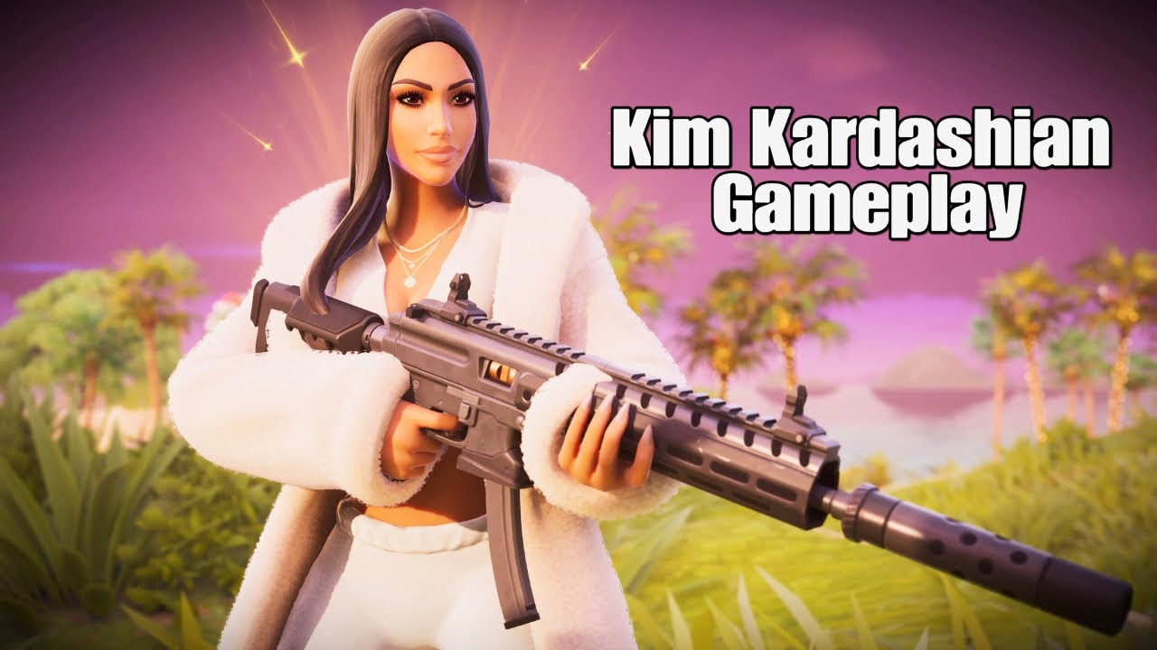 Fortnite Kim Kardashian Gameplay Squads Youtube 0648