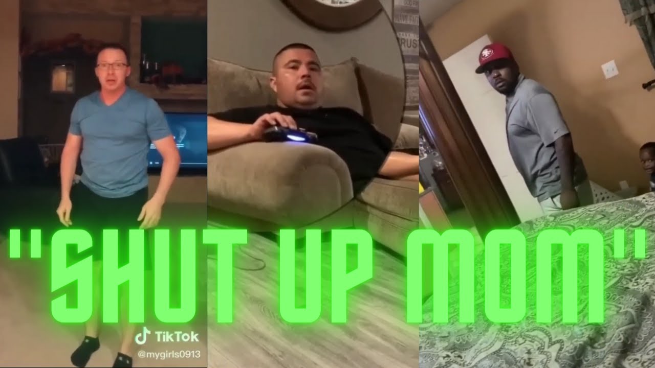 Telling Mom To Shut Up Prank Tiktok Compilation Youtube