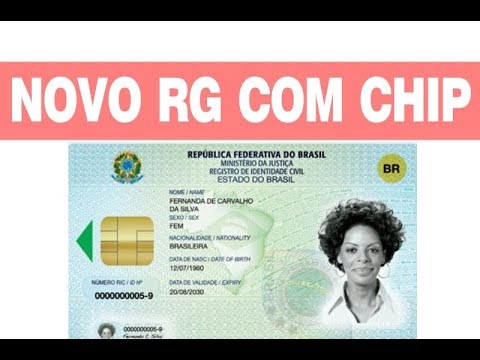 Novo RG Com Chip (RIC) - Emissão, Agendamento - YouTube