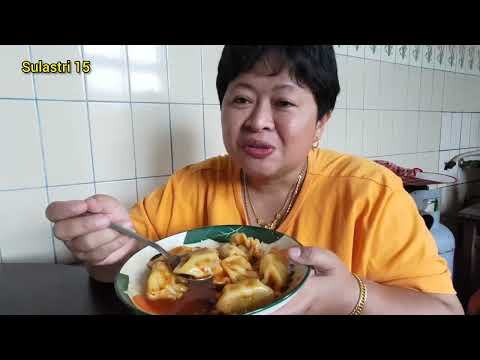 Dumpling Sapi  Mandi sambel Sulastri 15 ‼️ wow cabe sabaskom , Tkw Taiwan.