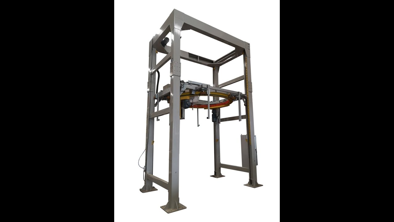 Rotary Ring Automatic Stretch Wrapper & Top Sheet Dispenser ring type ...