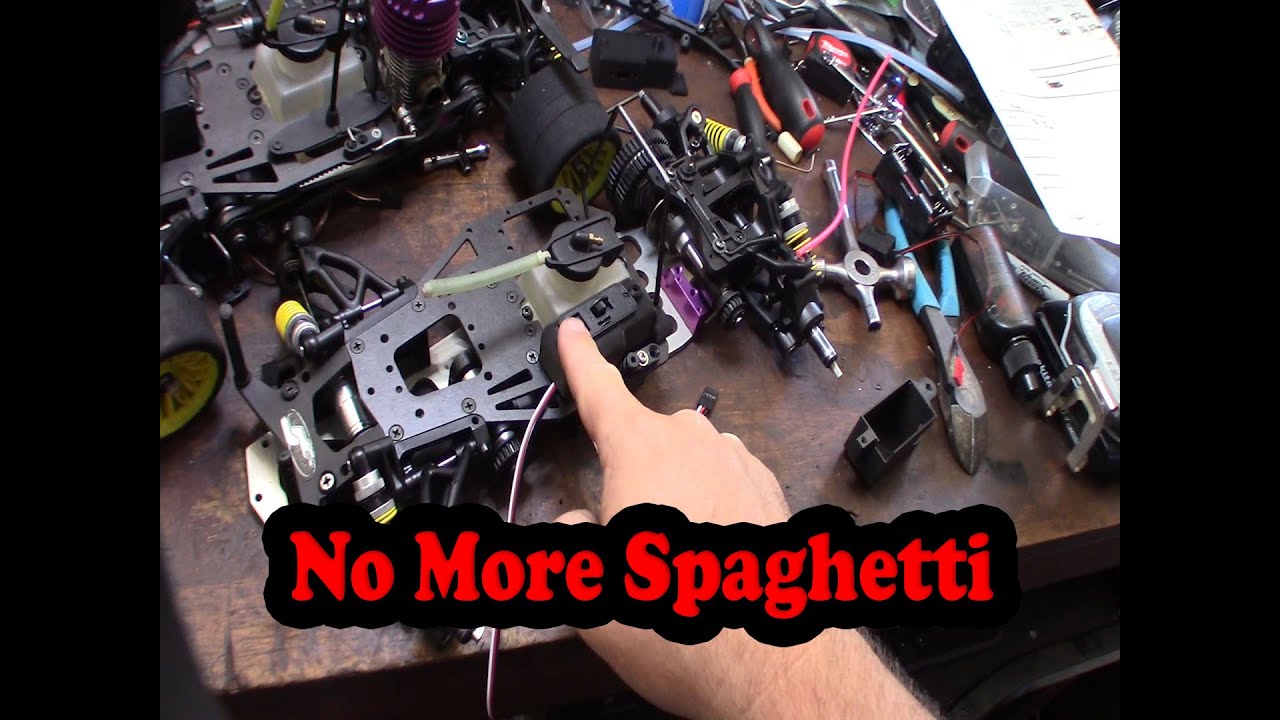 Serpent RC car Impact 835 Vector Impulse Radio Tray receiver mount ...