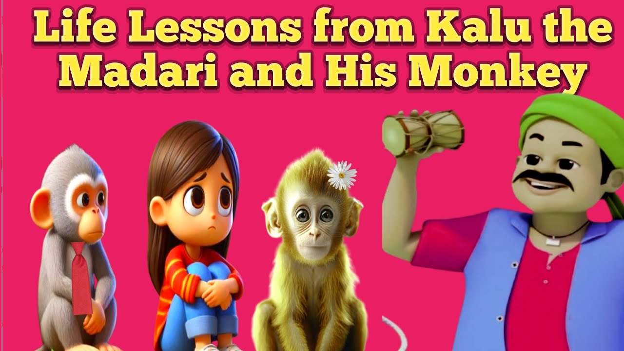 Kalu Madari Aaya | Valuable Life Lessons From Kalu Madari and monkey @ zano teen lab - YouTube