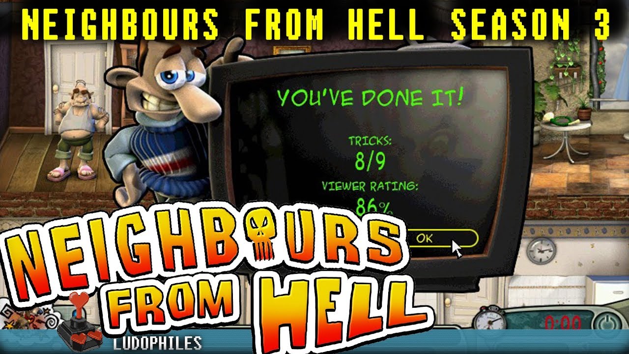 Neighbours From Hell Season 3 Playthrough / Walkthrough (no commentary ...