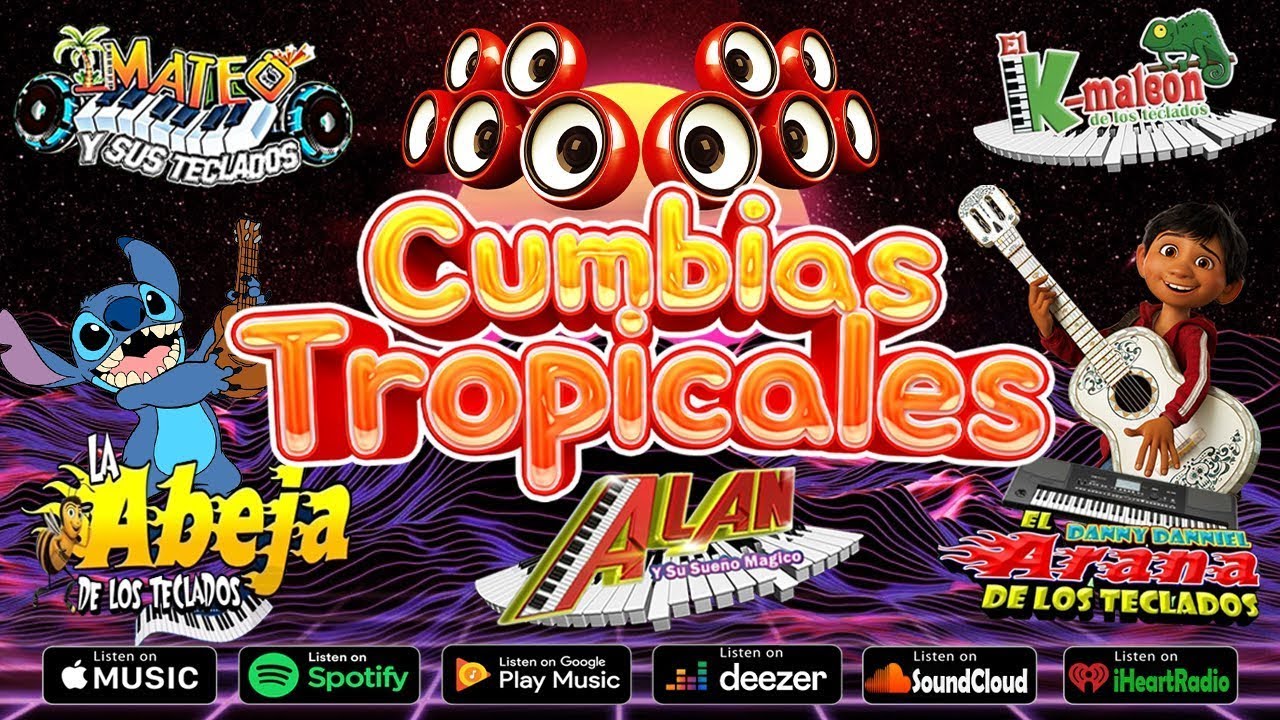 MIX CUMBIAS TROPICALES PARA BAILAR 2025👙SUPER MEGA💫 MATEO PALOMARES ...