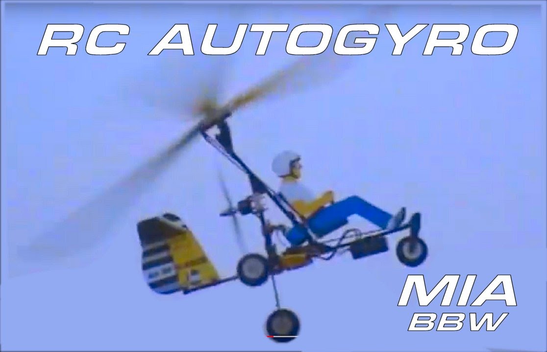 RC Autogyro 2 - Pusher - Ultralight - Bensen-Brock-Wallis - Gyrocopter ...