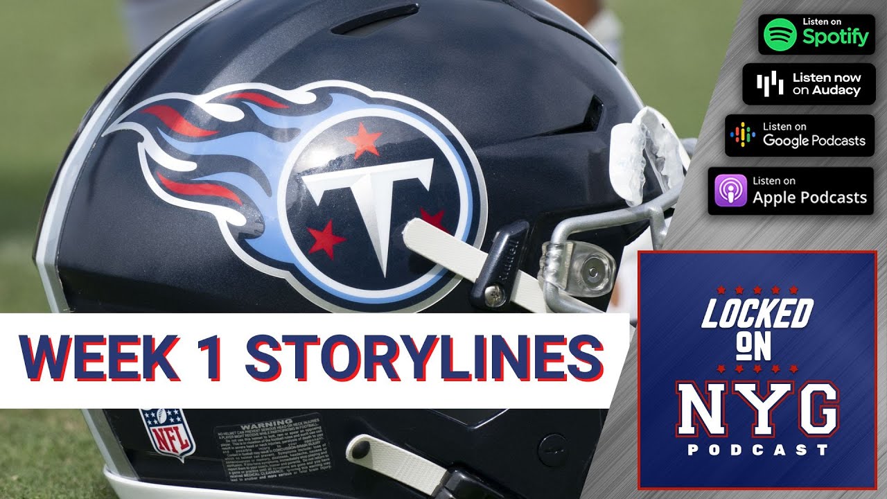 New York Giants Week 1 Top Storylines - YouTube