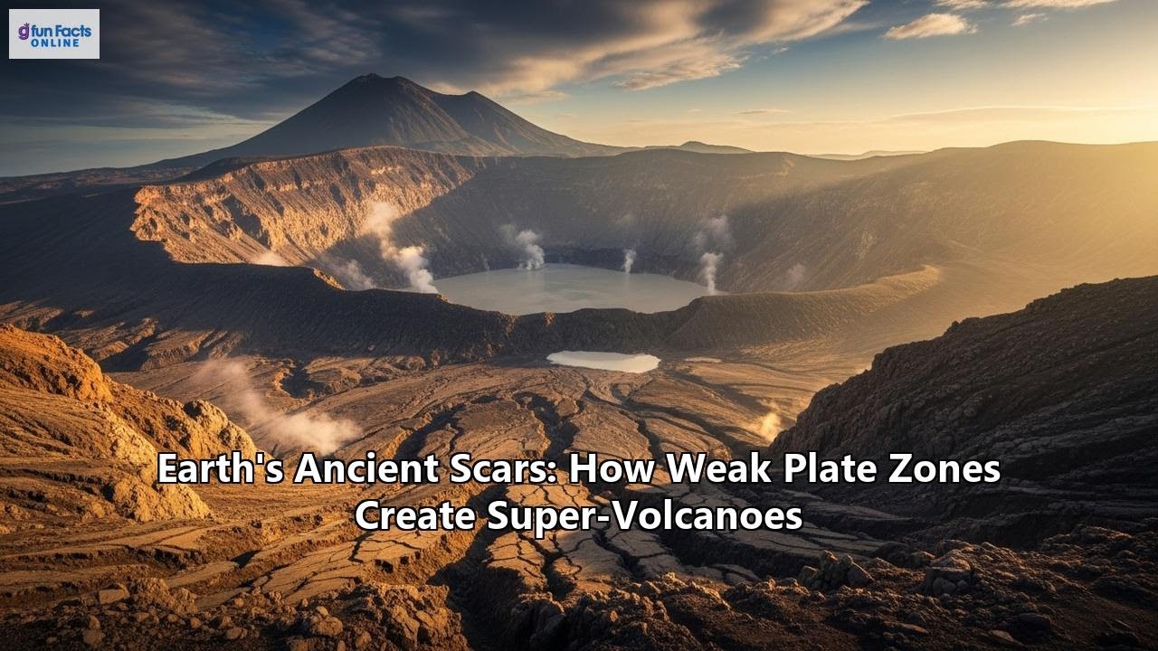 Earth's Ancient Scars: How Weak Plate Zones Create Super-Volcanoes ...