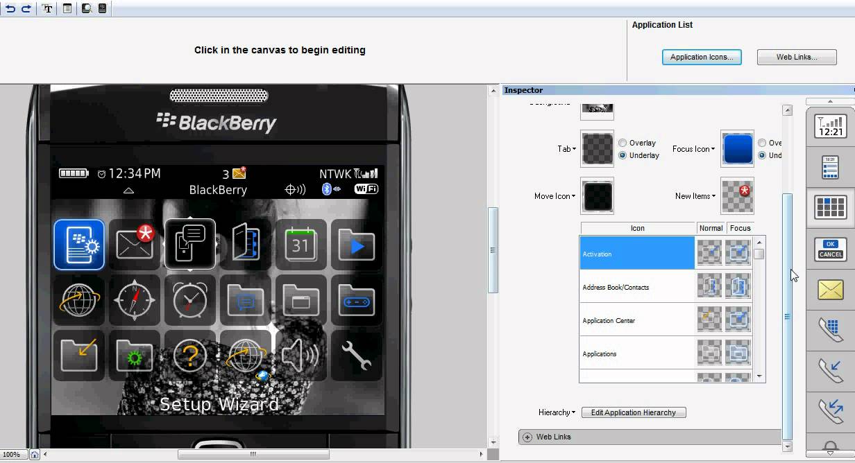 شرح عمل ثيم للبلاك بيري BlackBerry Theme Studio v6_0 - YouTube