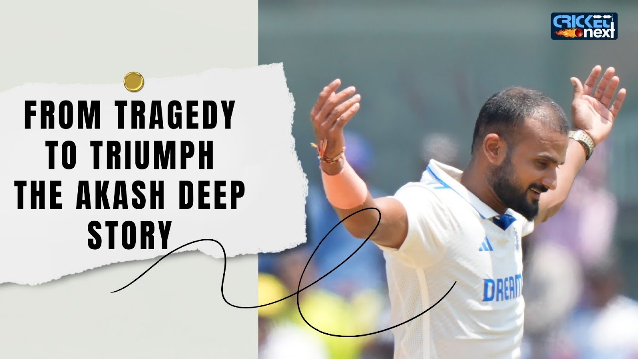 Akash Deep Journey From Losing Father, Brother to Bagging 2 Wickets vs ...