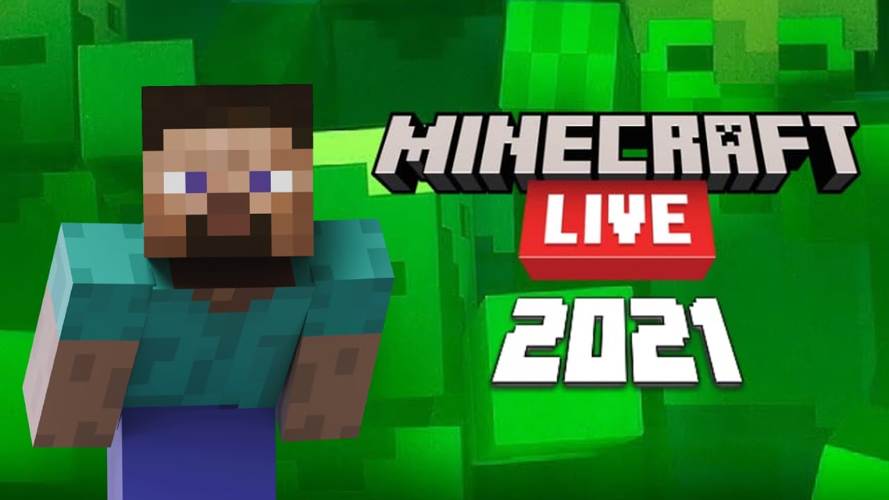 MineCon 2021! Hop in and watch with me LIVE! Glare, Allay, or Copper ...
