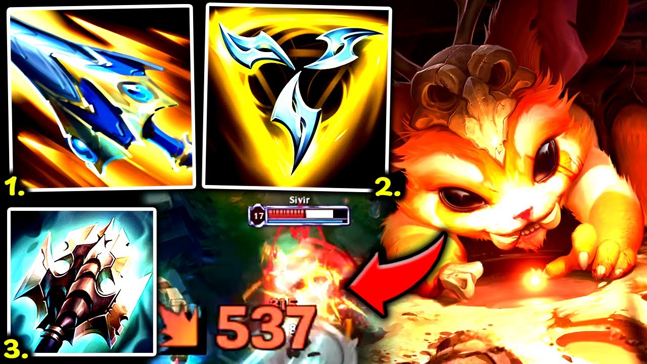 GNAR TOP IS BACK! & NOW STRONGER THAN EVER (NEW GNAR BUILD) - S14 Gnar ...