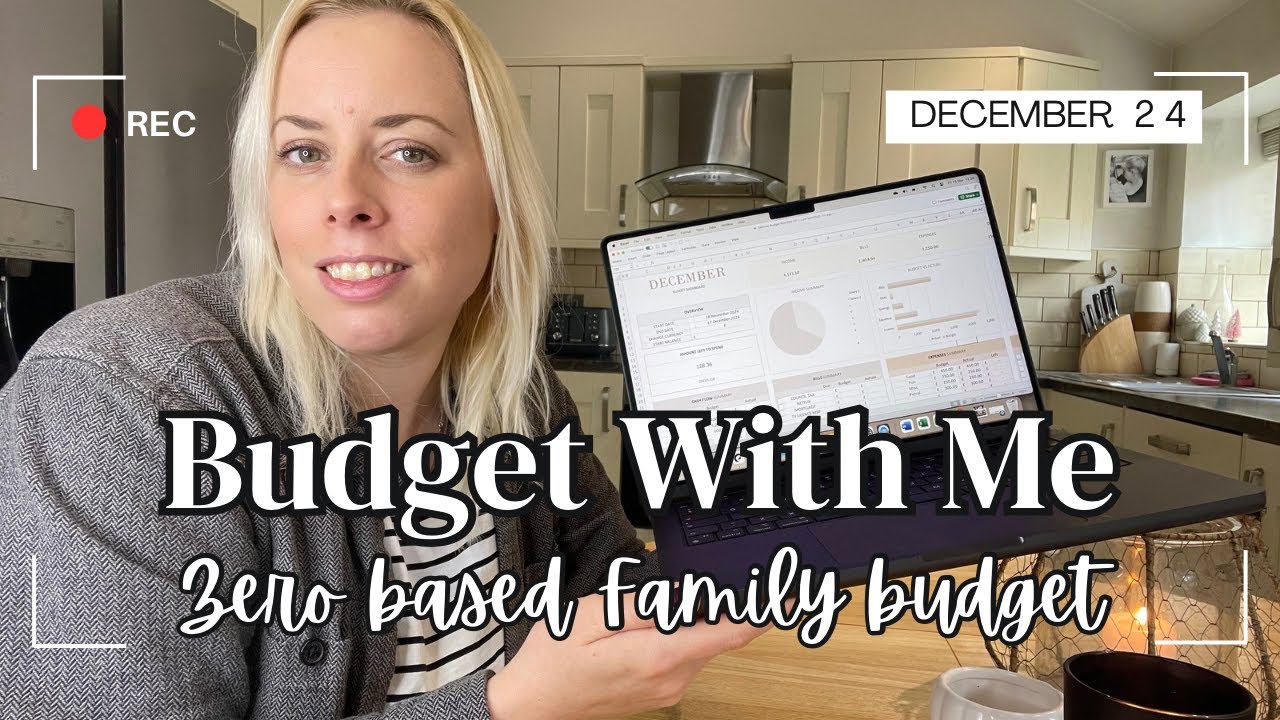 LET’S BUDGET 💸 Set up my December zero based budget for our family of four! Budget with me UK 🇬🇧 ...