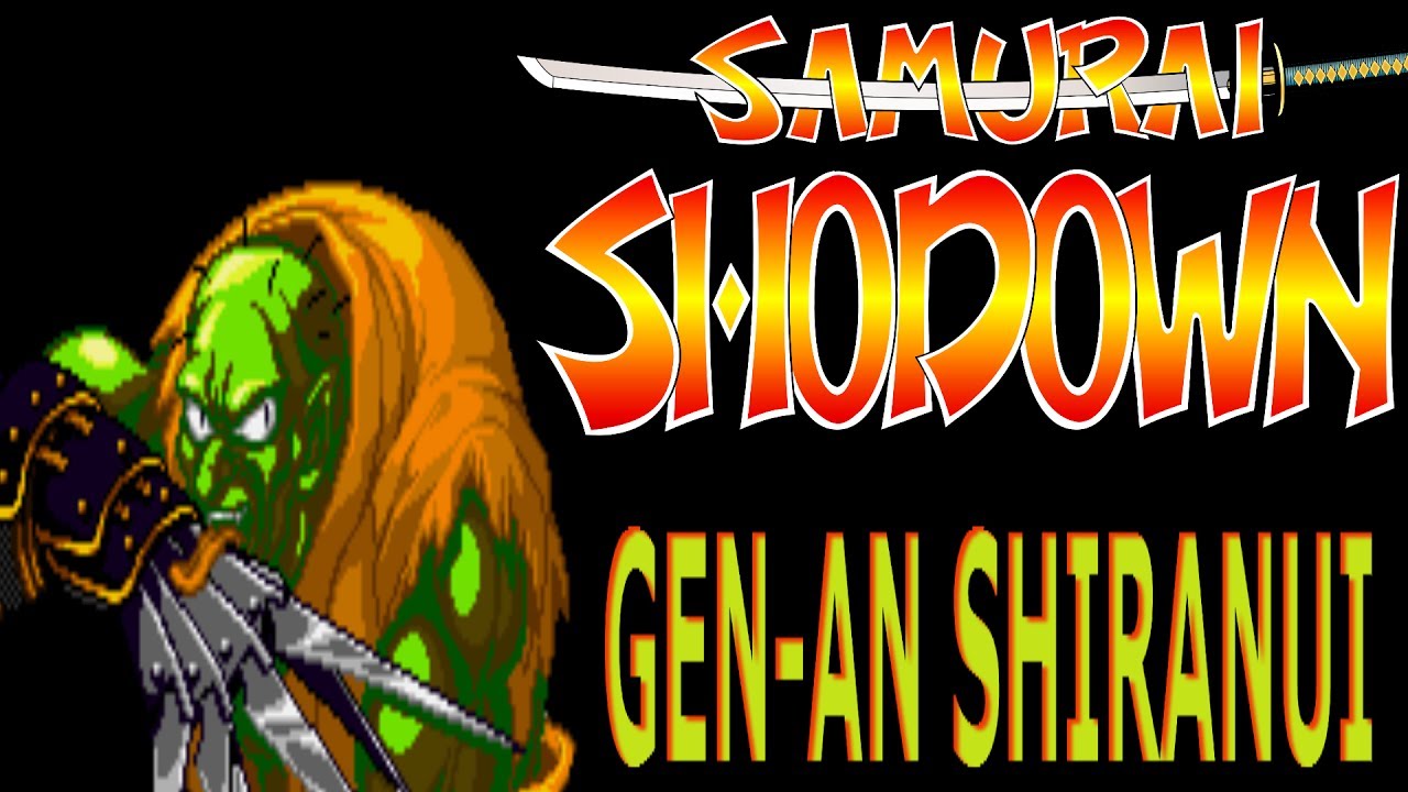 Samurai Shodown / Samurai Spirits | Arcade Longplay | Gen-An Shiranui ...