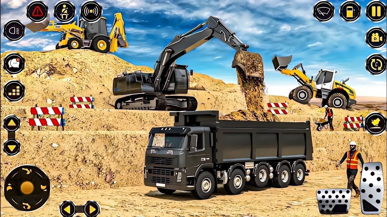 New City Road Construction Simulator game - Construction Game - Android ...