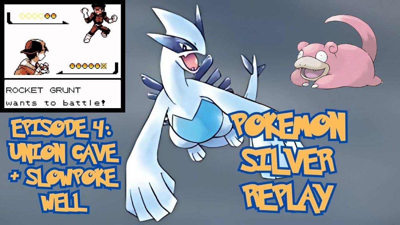 Pokemon Silver Replay Episode: 4 - Union Cave + Slowpoke Well - YouTube
