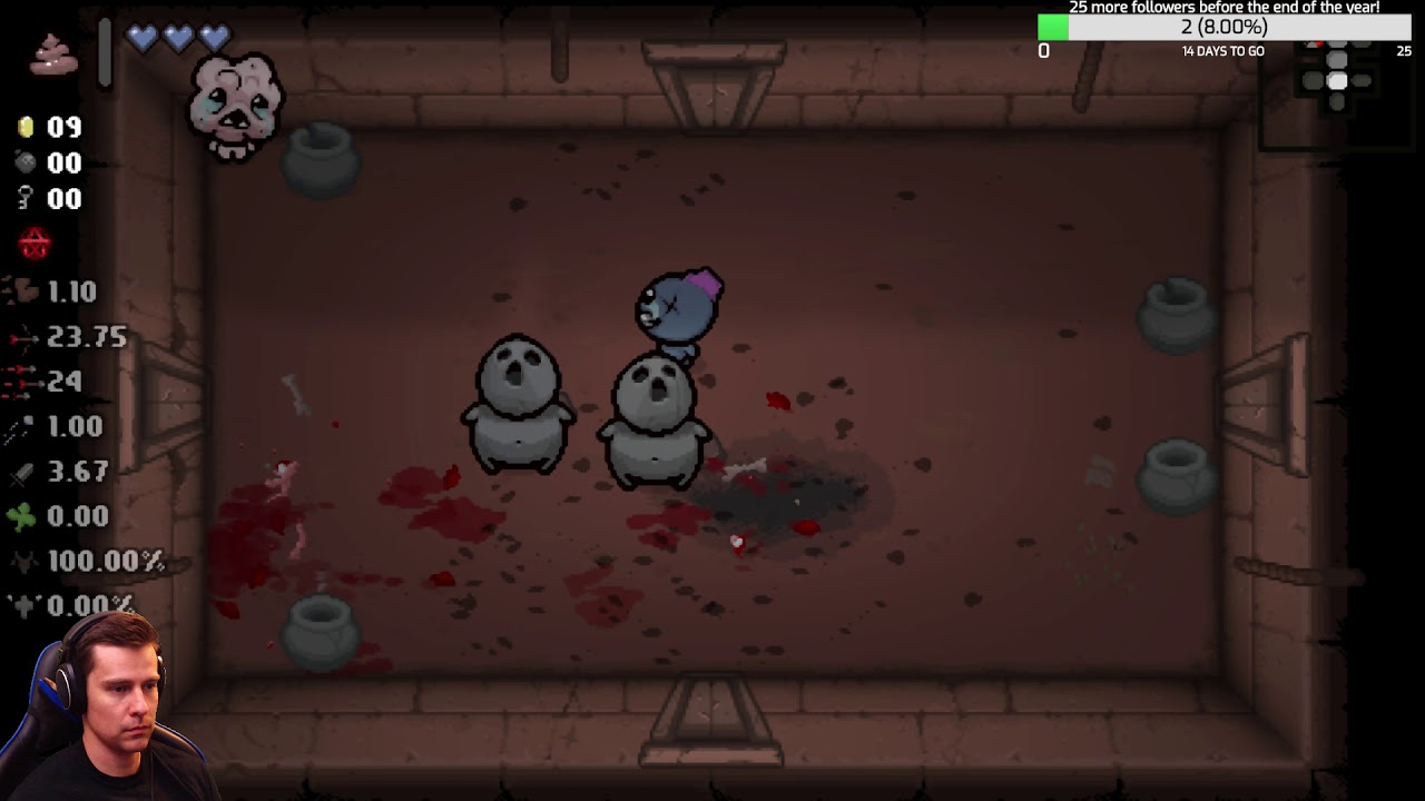 Isaac unlocks and CREATIVE MODE with J1nxie! - YouTube