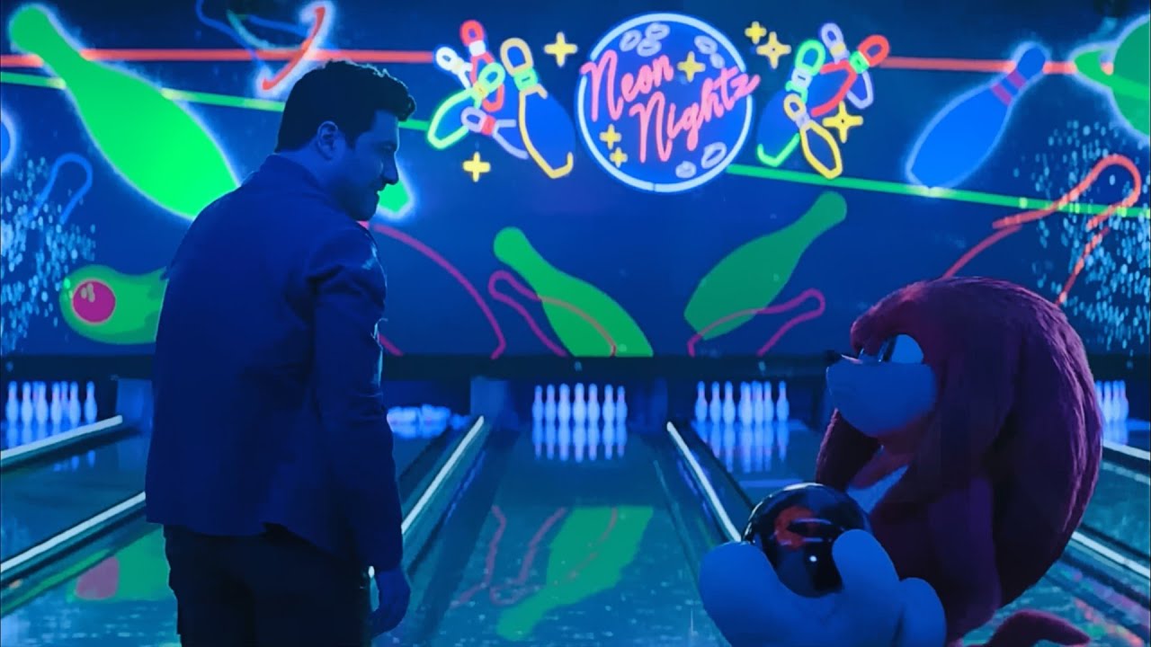 Knuckles // Capitulo 1 // Wade enseña a jugar a los bolos a knuckles ...