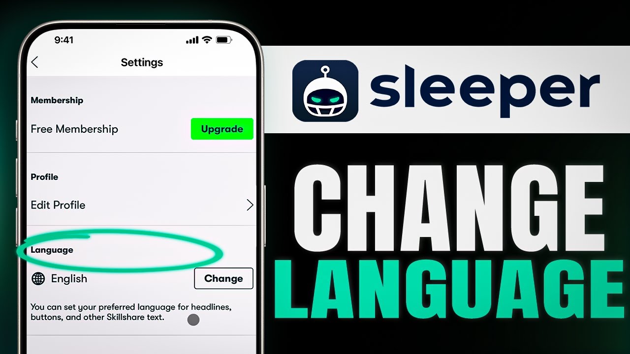 How to Change Language on Sleeper App (Step-by-Step) - YouTube