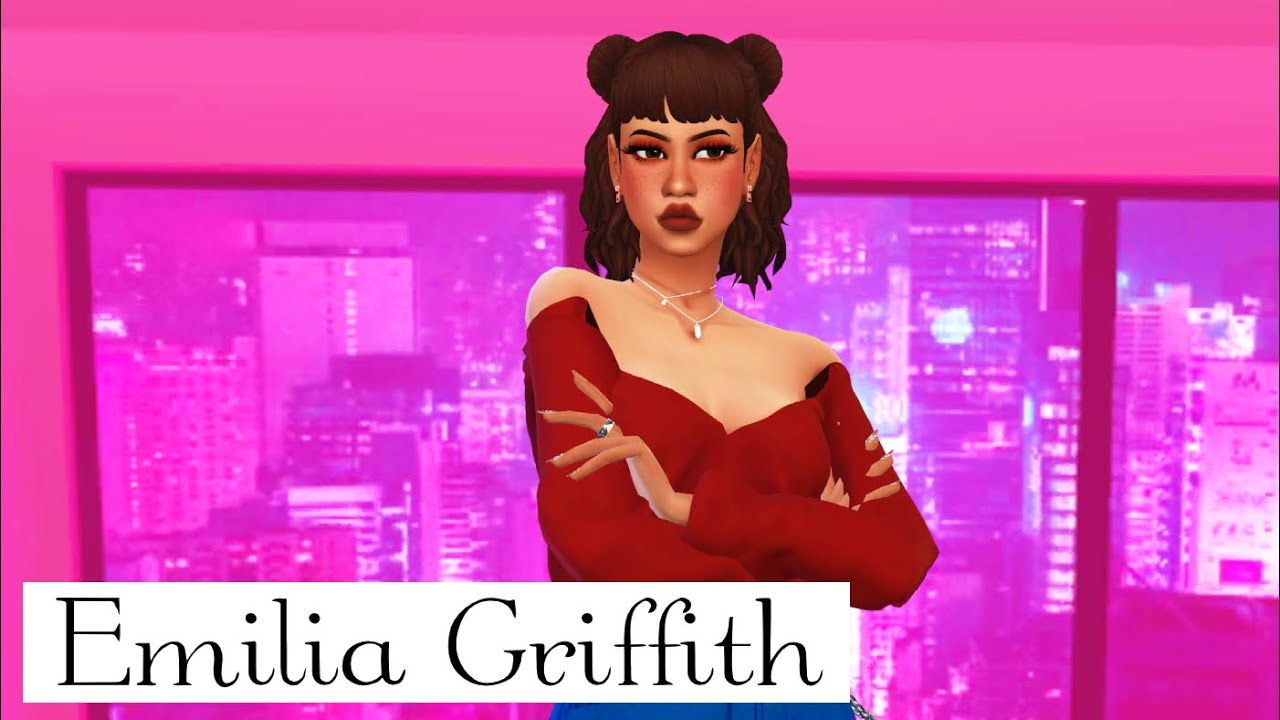 THE SIMS 4 CAS | Sim Download + CC Folder | Emilia Griffith 😍🔥 # ...