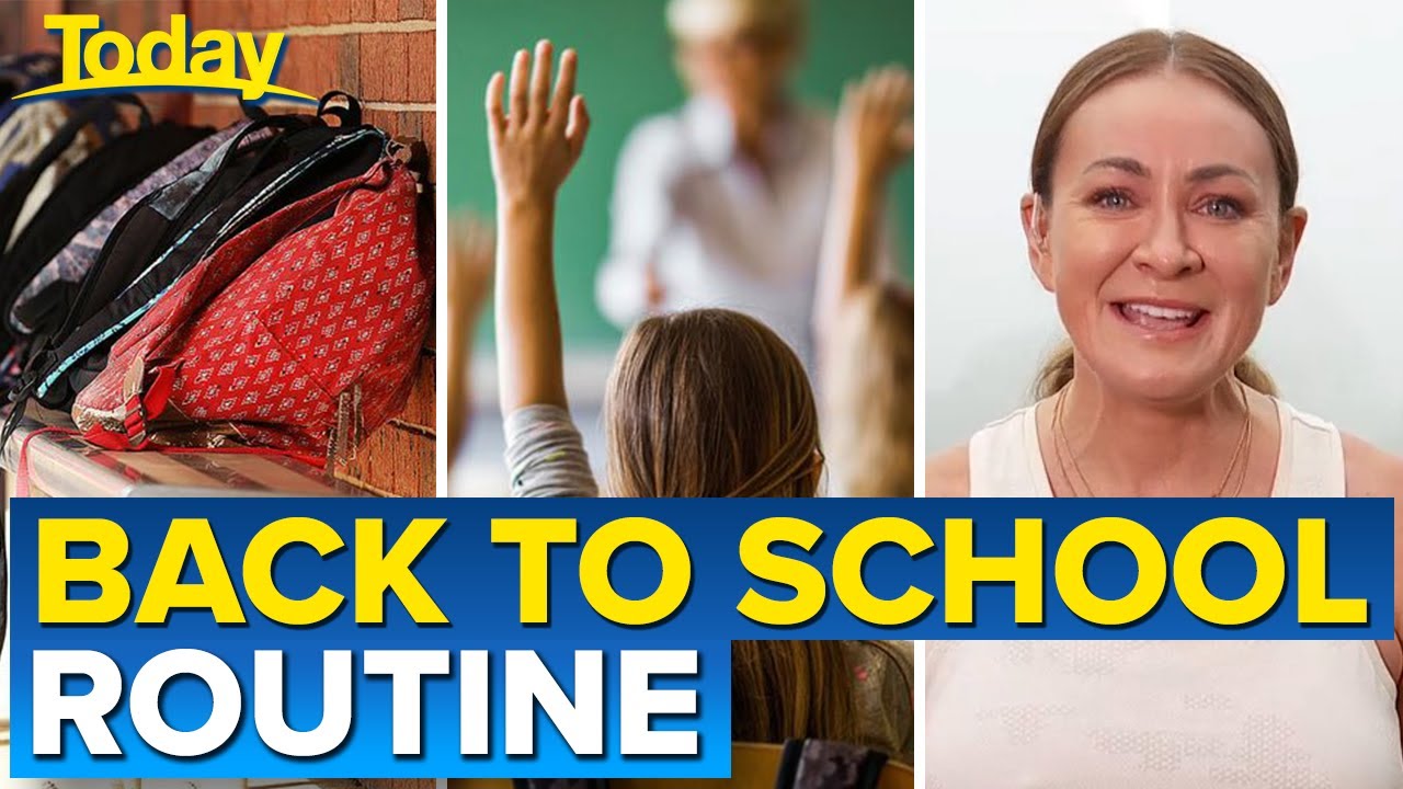 Michelle Bridges’ best tips into getting back to school routine | Today ...