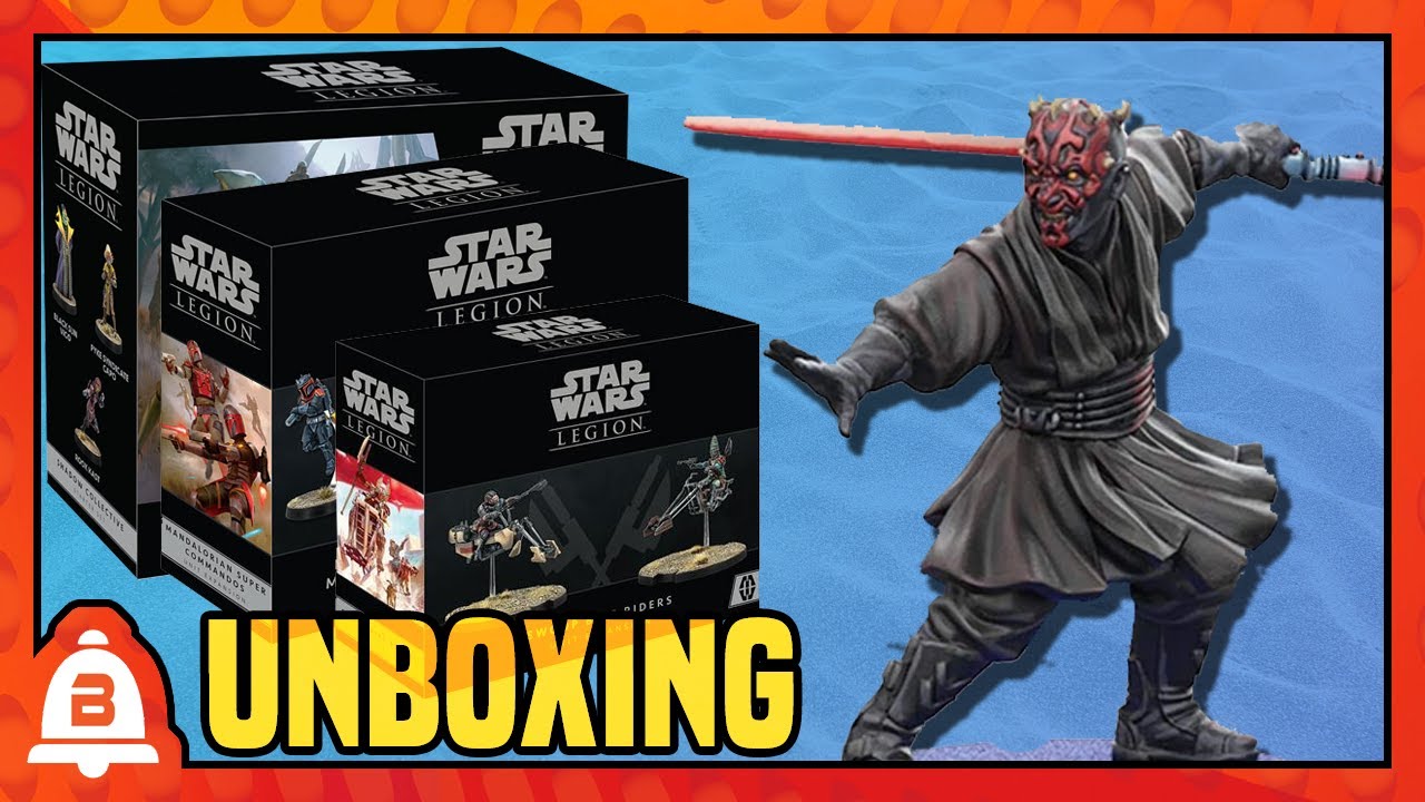 Star Wars: Legion - Shadow Collective || Unboxing - YouTube