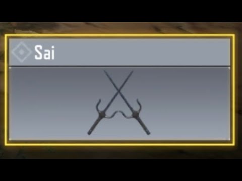 New CoDM Melee Weapon: The Sai!! - YouTube