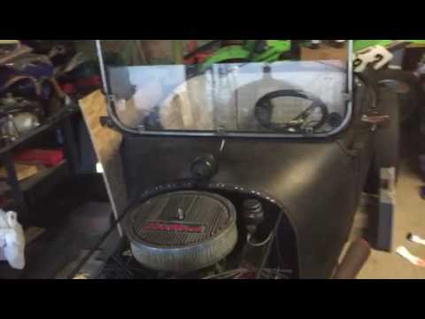 Hot Rod windshield frame 2 - YouTube
