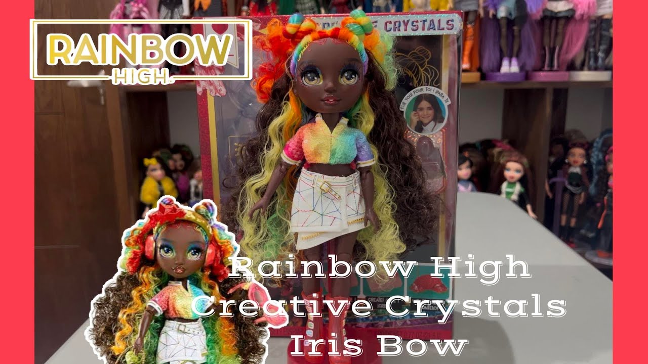Rainbow High - Creative Crystals Iris Bow y pensamientos del futuro de ...