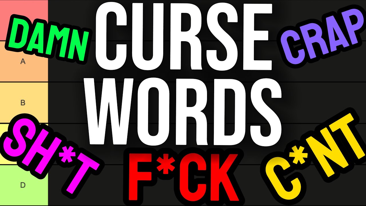 Ranking Curse Words From Weakest to Most Devastating - YouTube