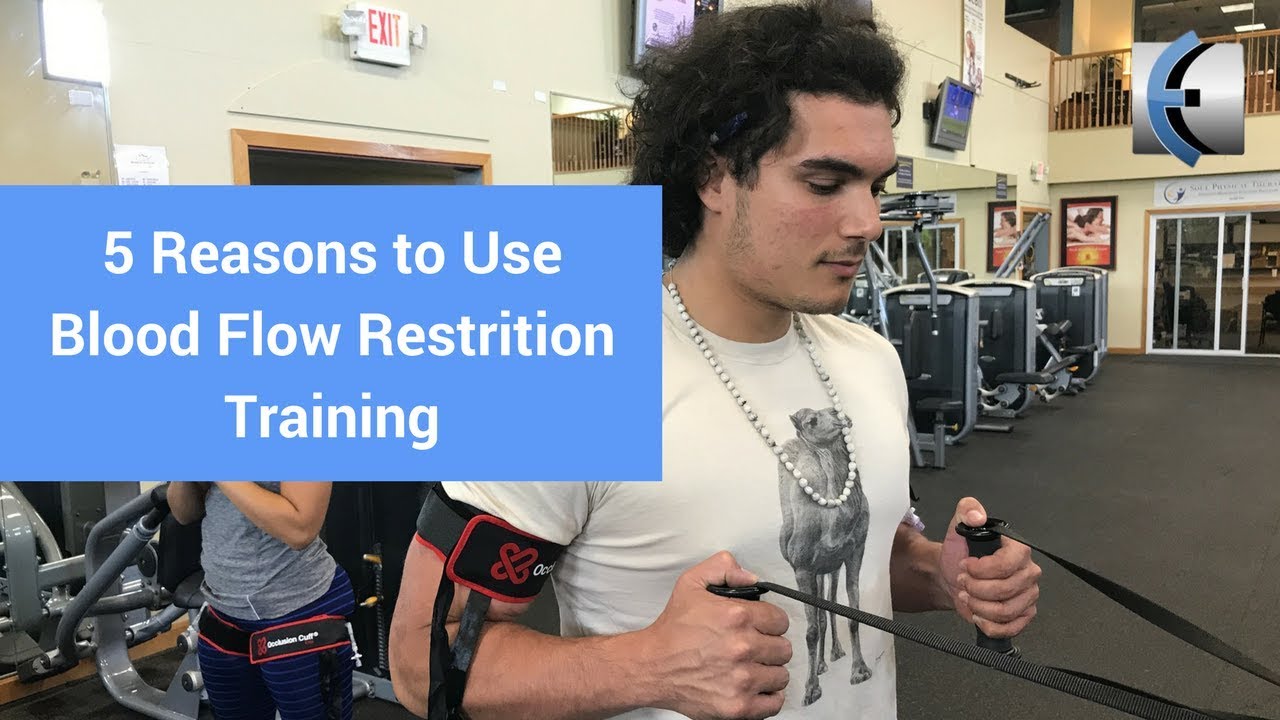 Blood Flow Restriction Examples - Cardio and Strengthening - YouTube