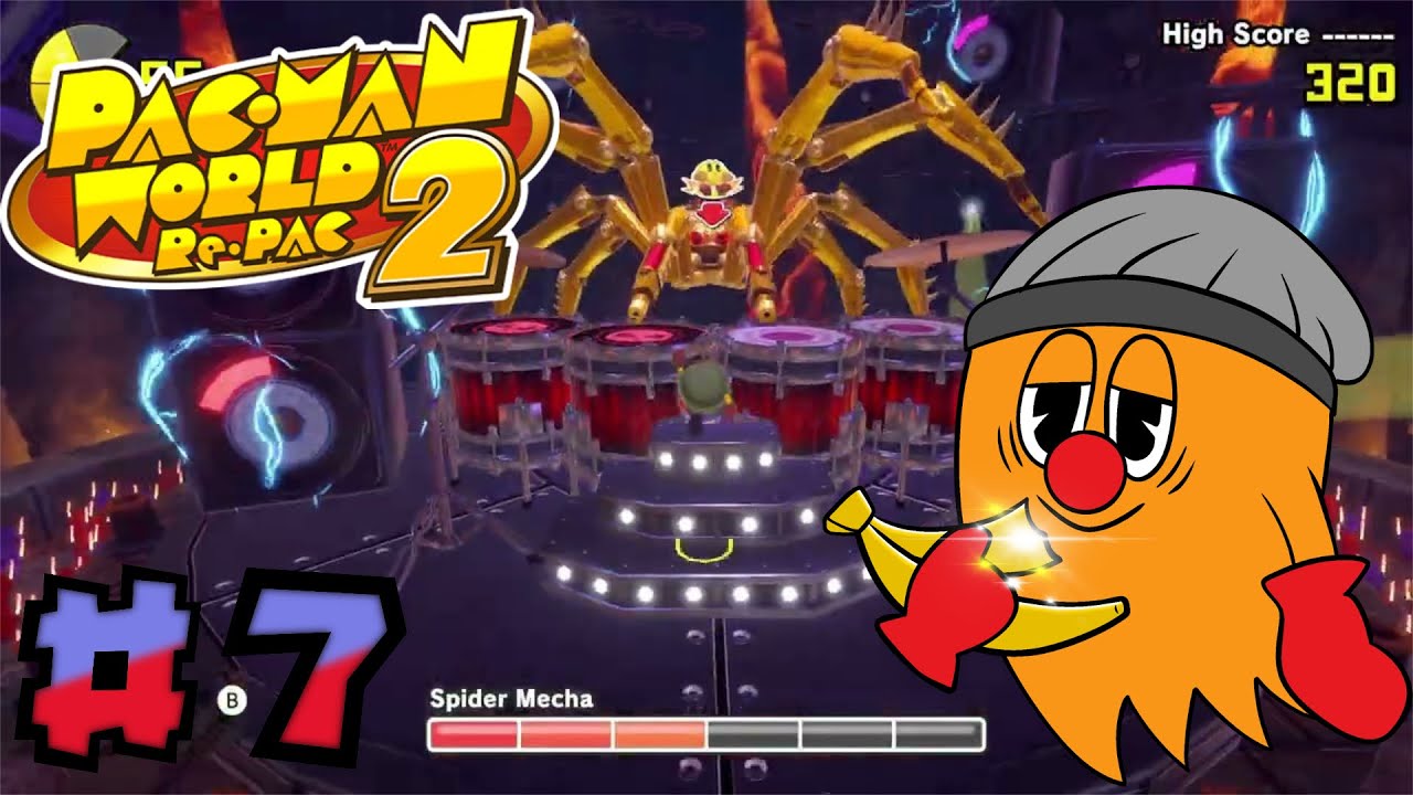 DJ Spider!! | PAC-MAN World 2 REPAC | Part 7 - YouTube