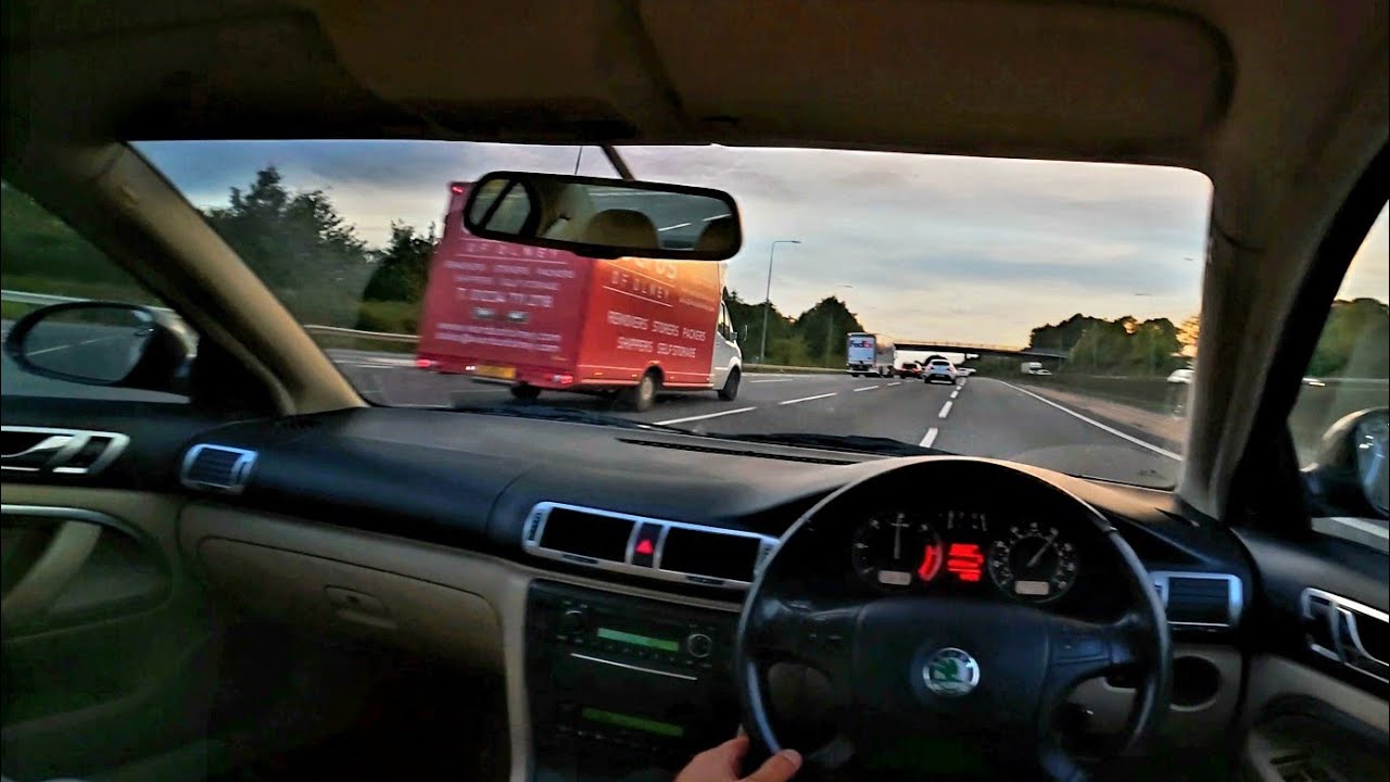 Cutting Up Traffic Highway Rush: *Close Calls* with Skoda VRS POV Drive ...