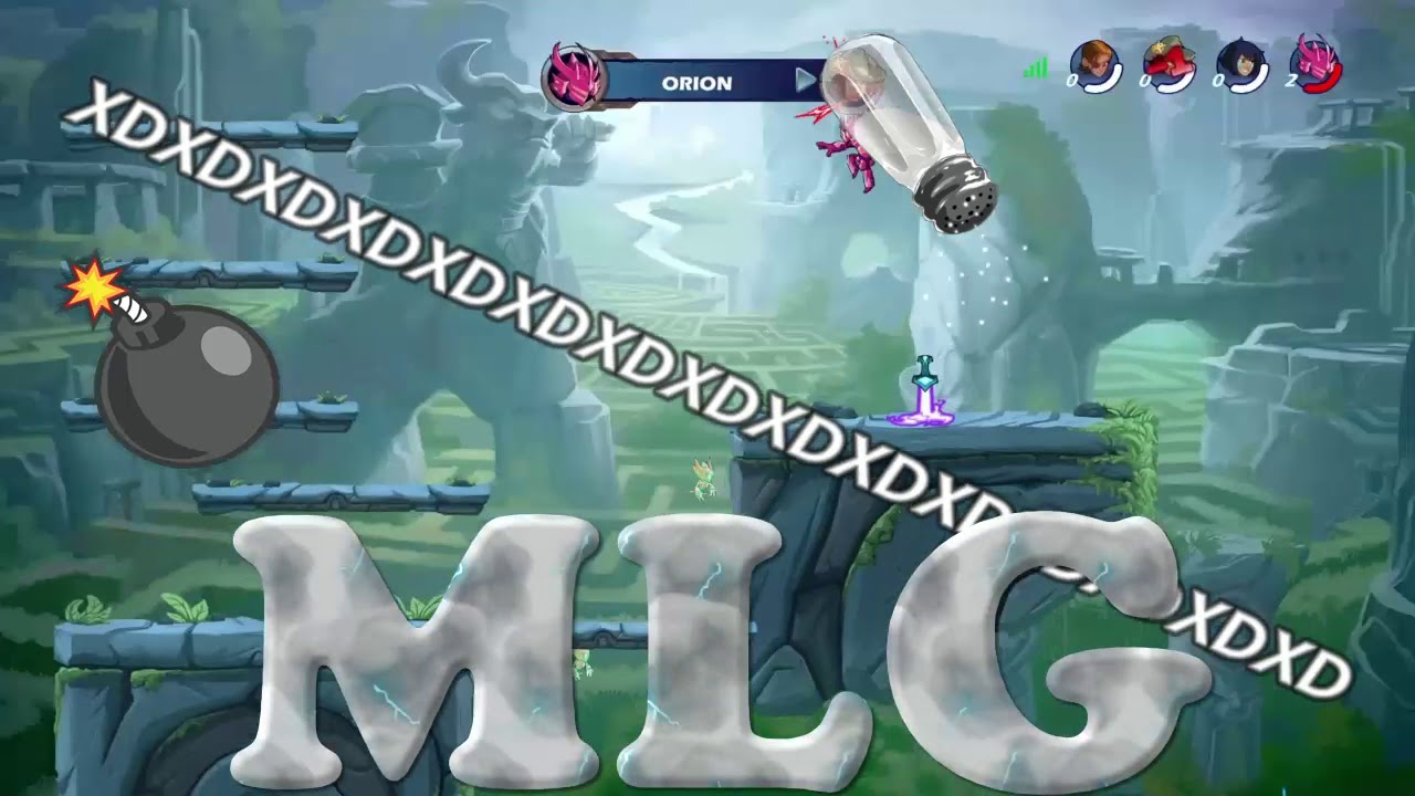 MLG Bomb-Shot on Brawlhalla - YouTube