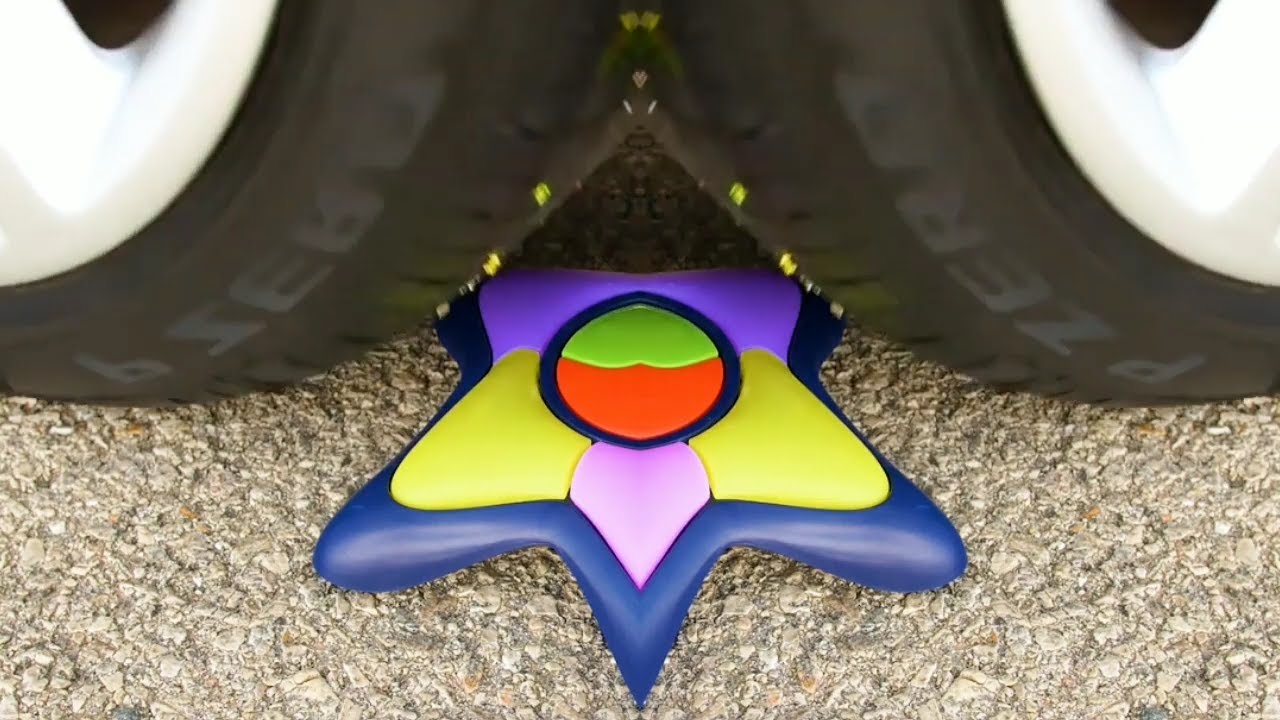 Crushing Crunchy Car! Experiments-Crushing Crunchy vs Car Test. - YouTube