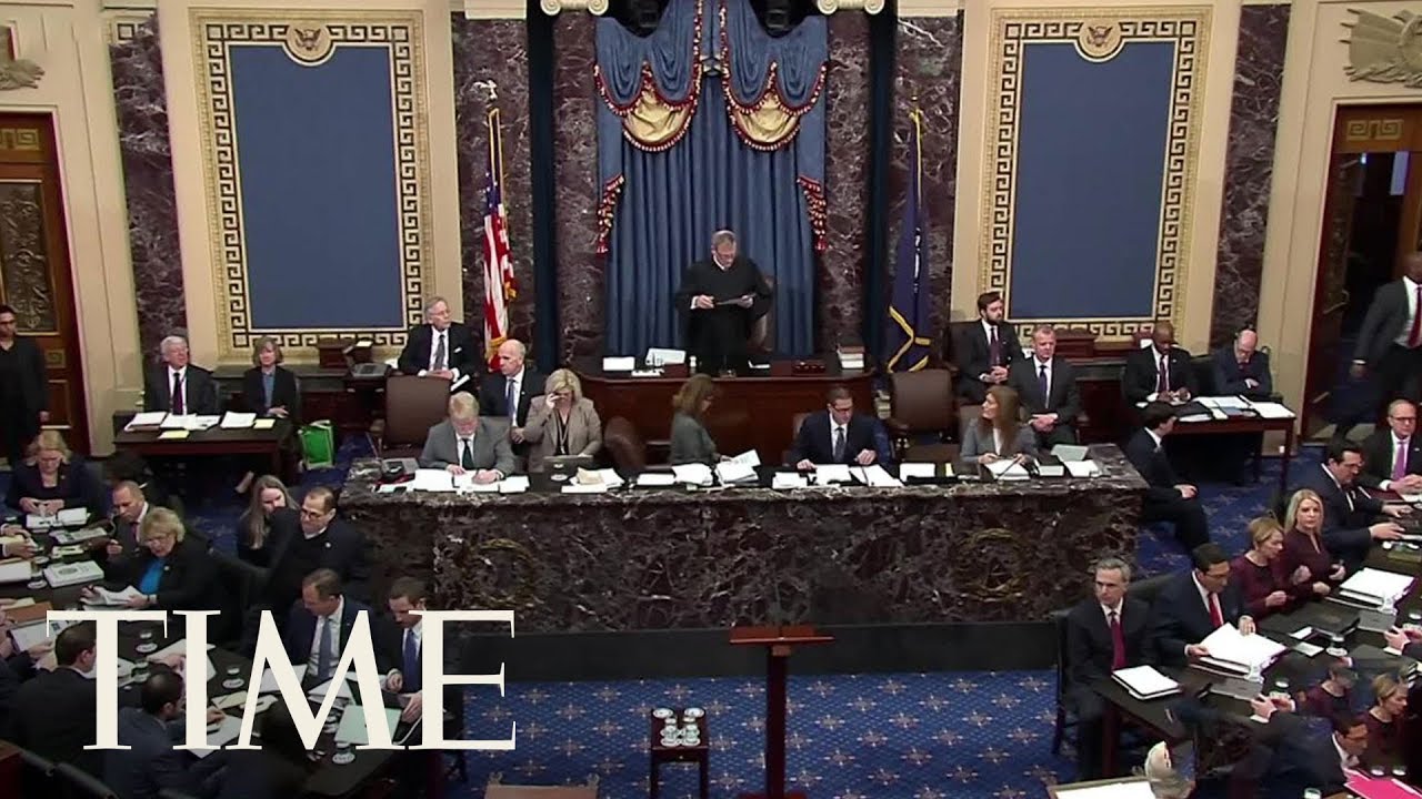 Chief Justice Reads Impeachment Rules To Senate | TIME - YouTube